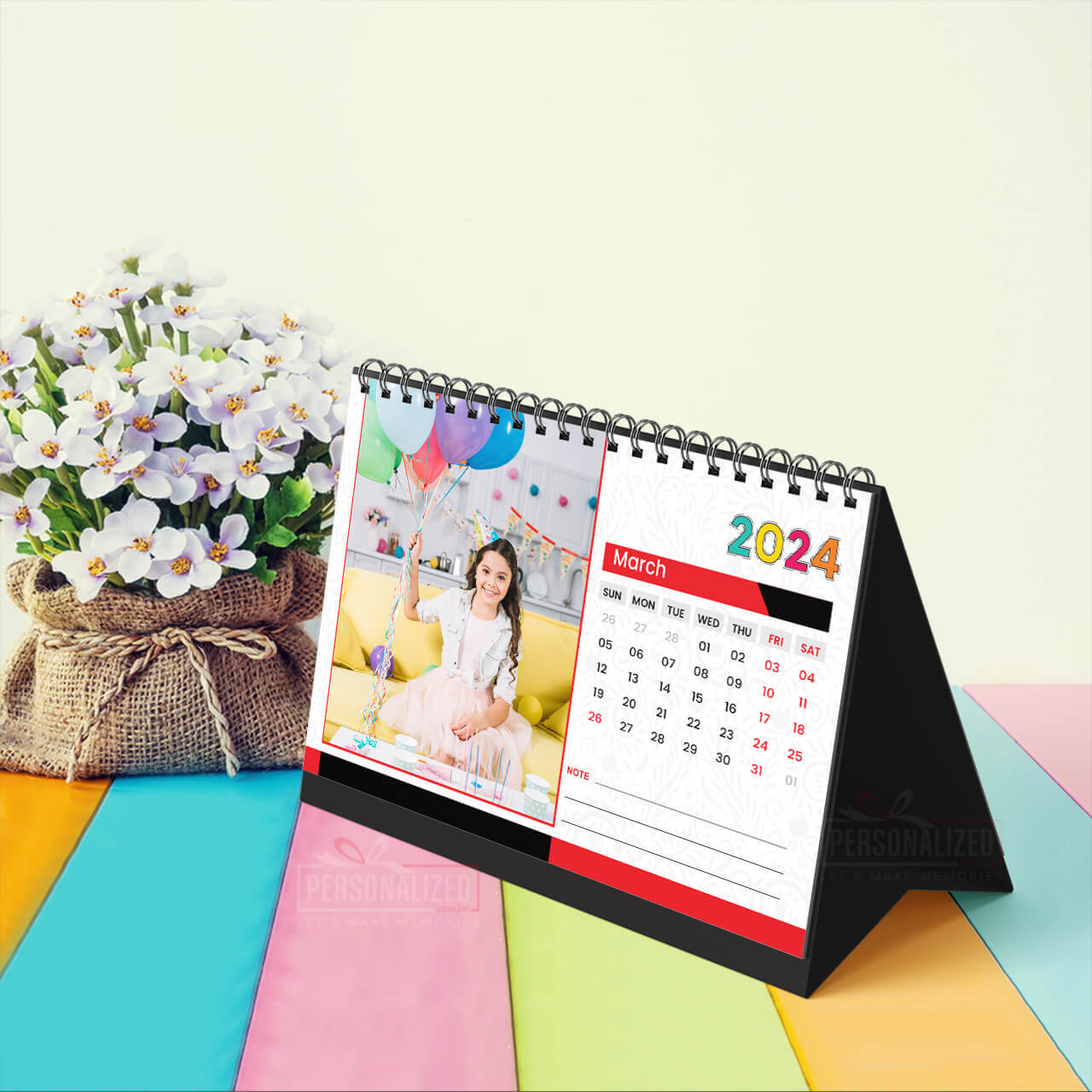 Personalized Desktop Calendar | Design 003 - Personalized Gift Shop in ...
